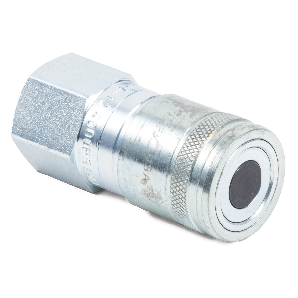 1/2 x 5/8 Flat Face Hydraulic Female Coupler - Kimball Midwest
