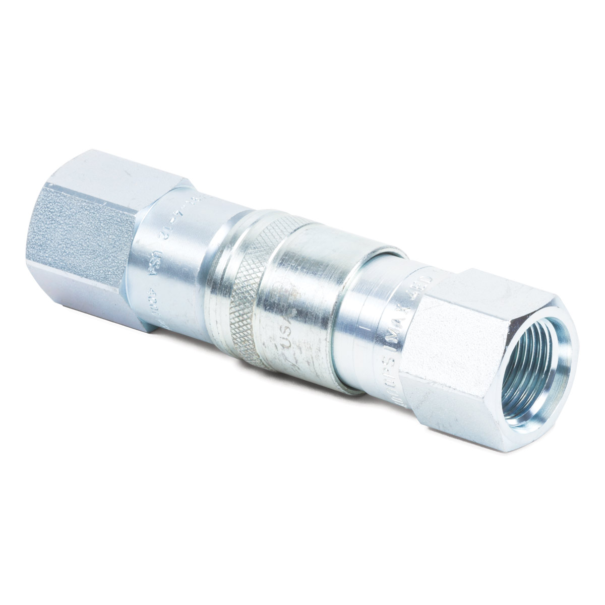 1/2" x 3/4" Flat Face Hydraulic Coupler Assembly - FFE Series - Kimball ...