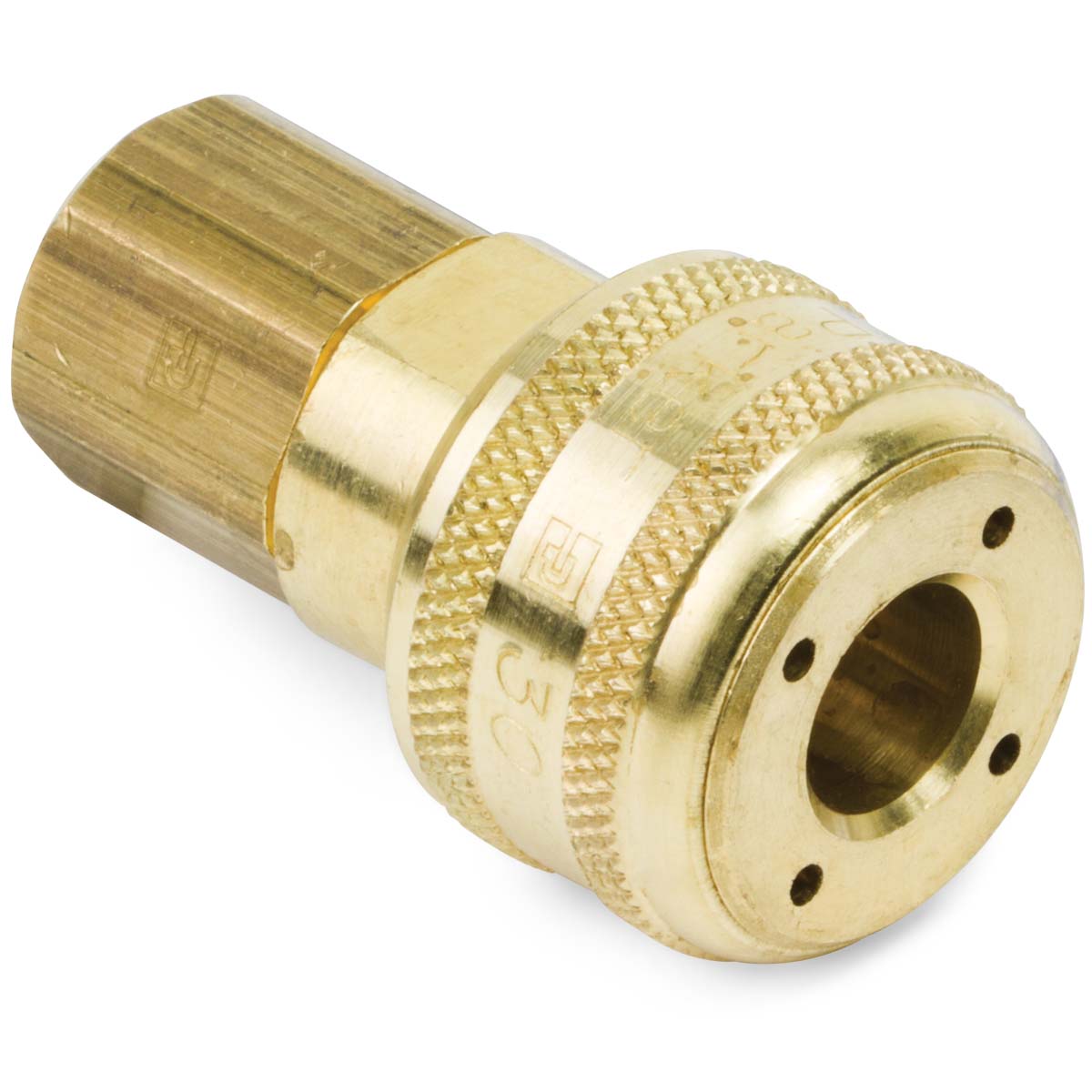 1/2 Industrial Interchange Pin Lock Female Air Coupler - Kimball Midwest