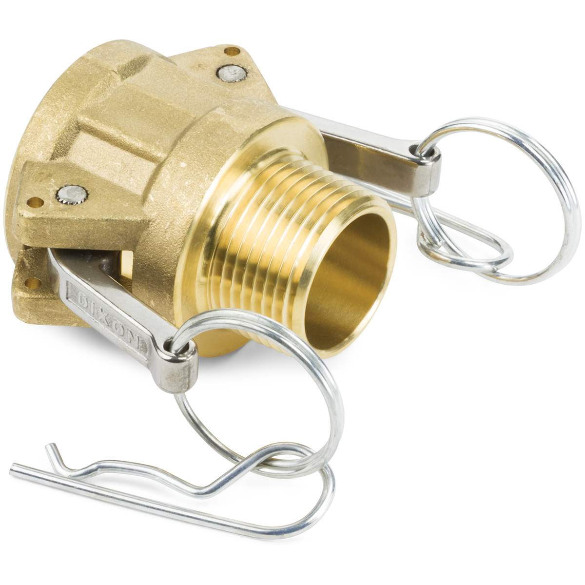 4" Brass Cam & Groove (Andrews) Coupler - Kimball Midwest