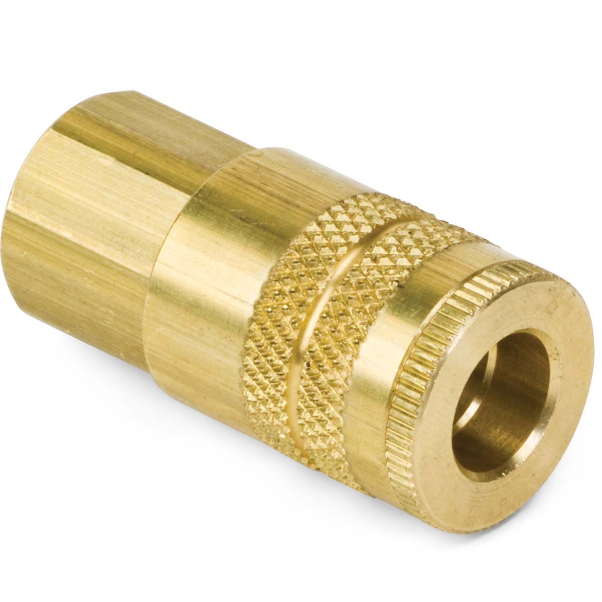 Parker® 1/4 Industrial Interchange 4 Ball High Flow Female Air Coupler ...