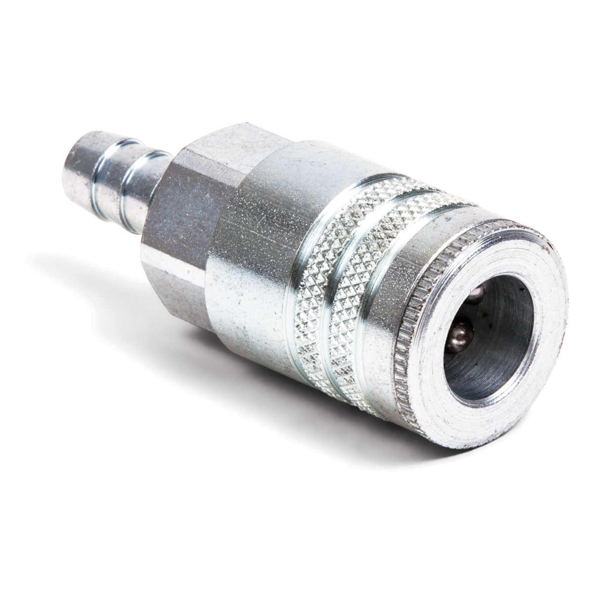 3/8 Industrial Interchange Barb Type Air Coupler - Kimball Midwest