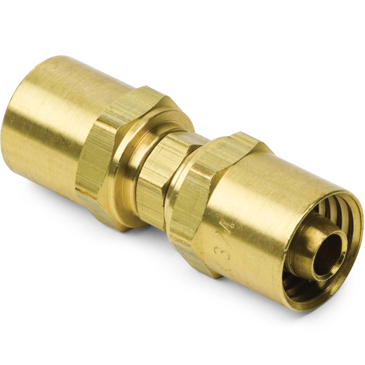 3/8 I.D. x 3/4 O.D. Reusable Hose Repair Air Splice - Kimball Midwest