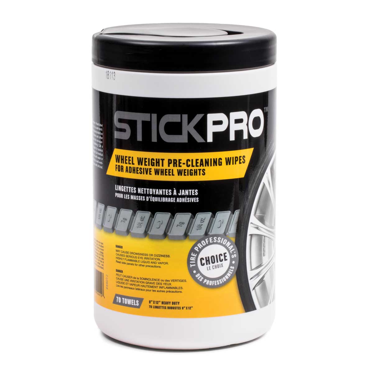 Wheel Weight Pre-Cleaning Wipes - Kimball Midwest