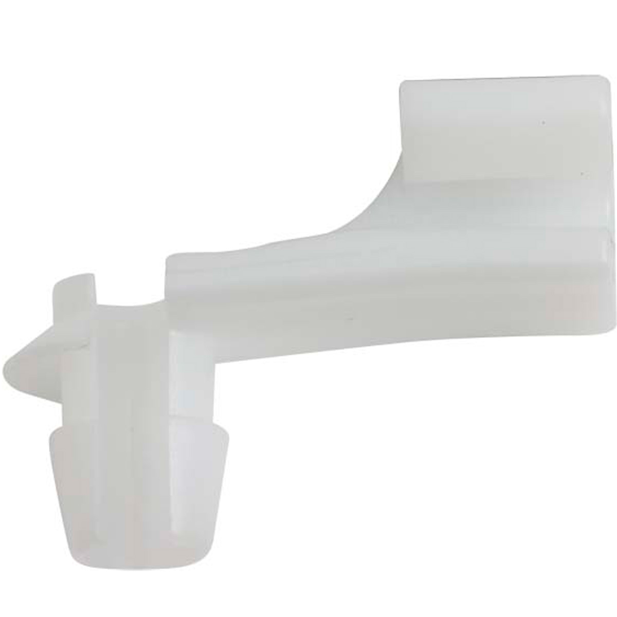 5/32" White Nylon Chrysler Right Hand Door Lock Rod Clip - Kimball Midwest