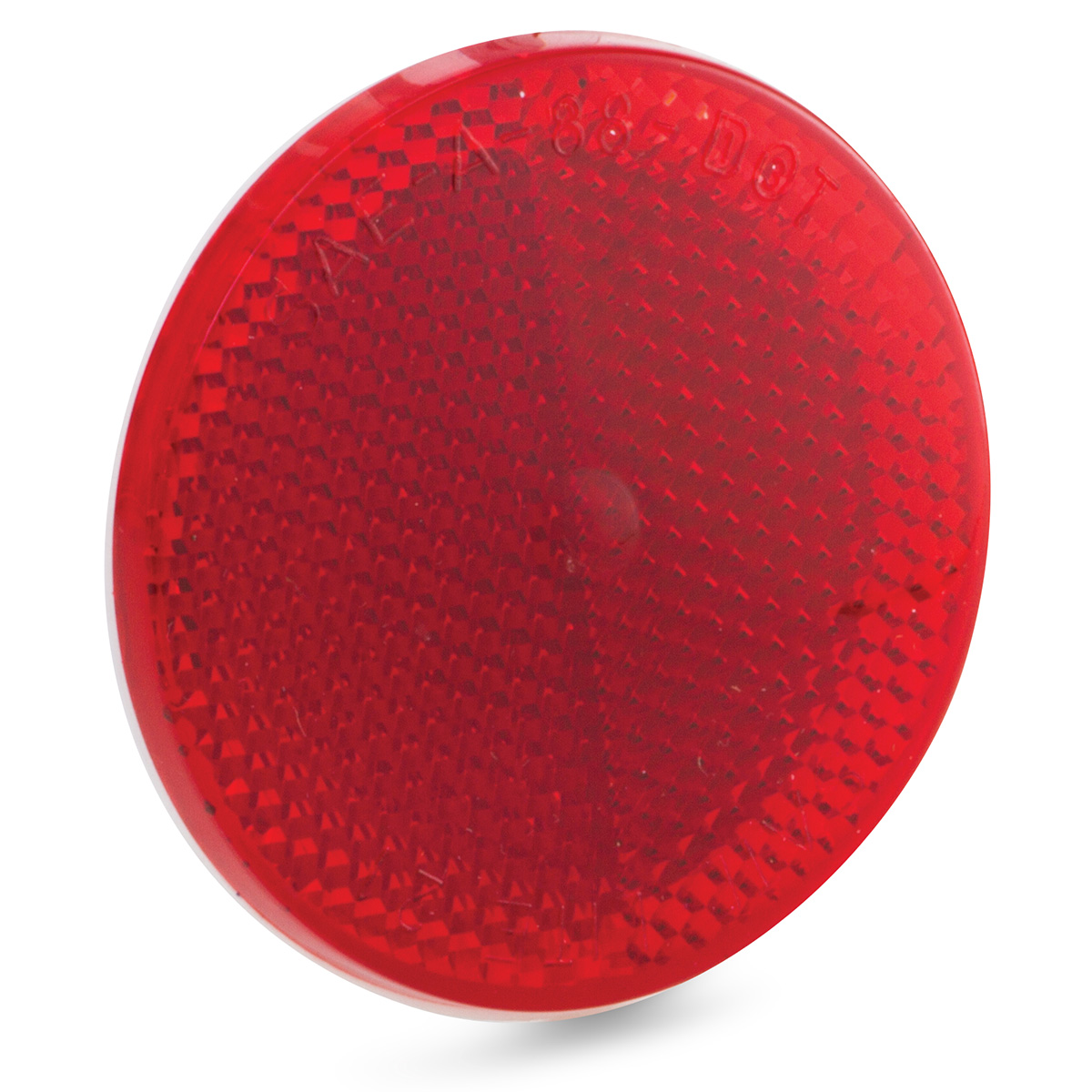 2" Red Adhesive Reflector - Kimball Midwest
