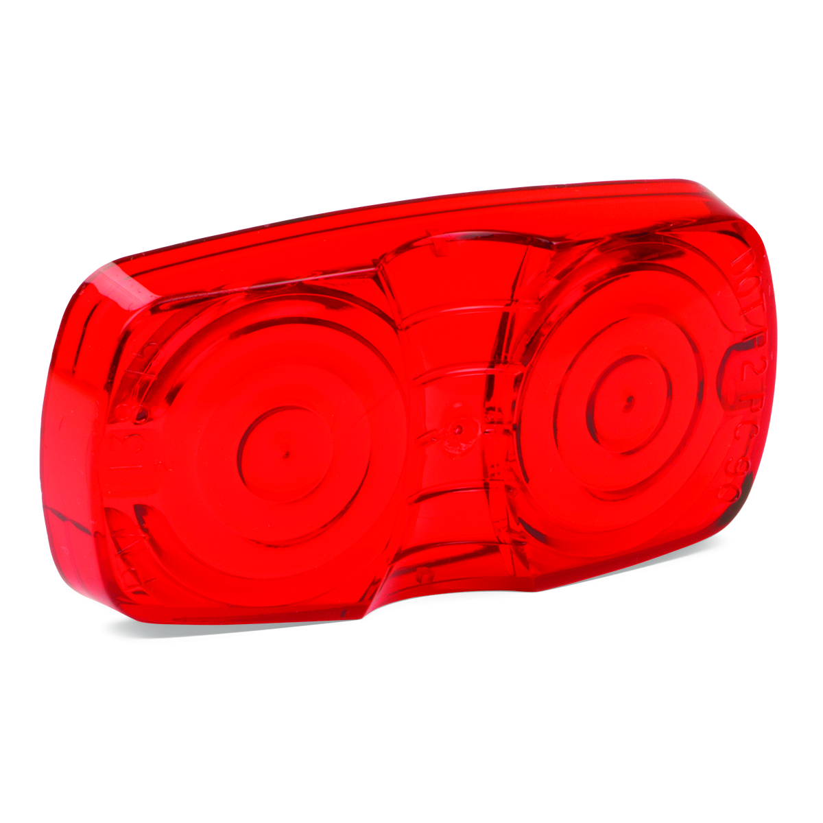 4" Red Replacement Lens For 66-035 & 66-045 - Kimball Midwest