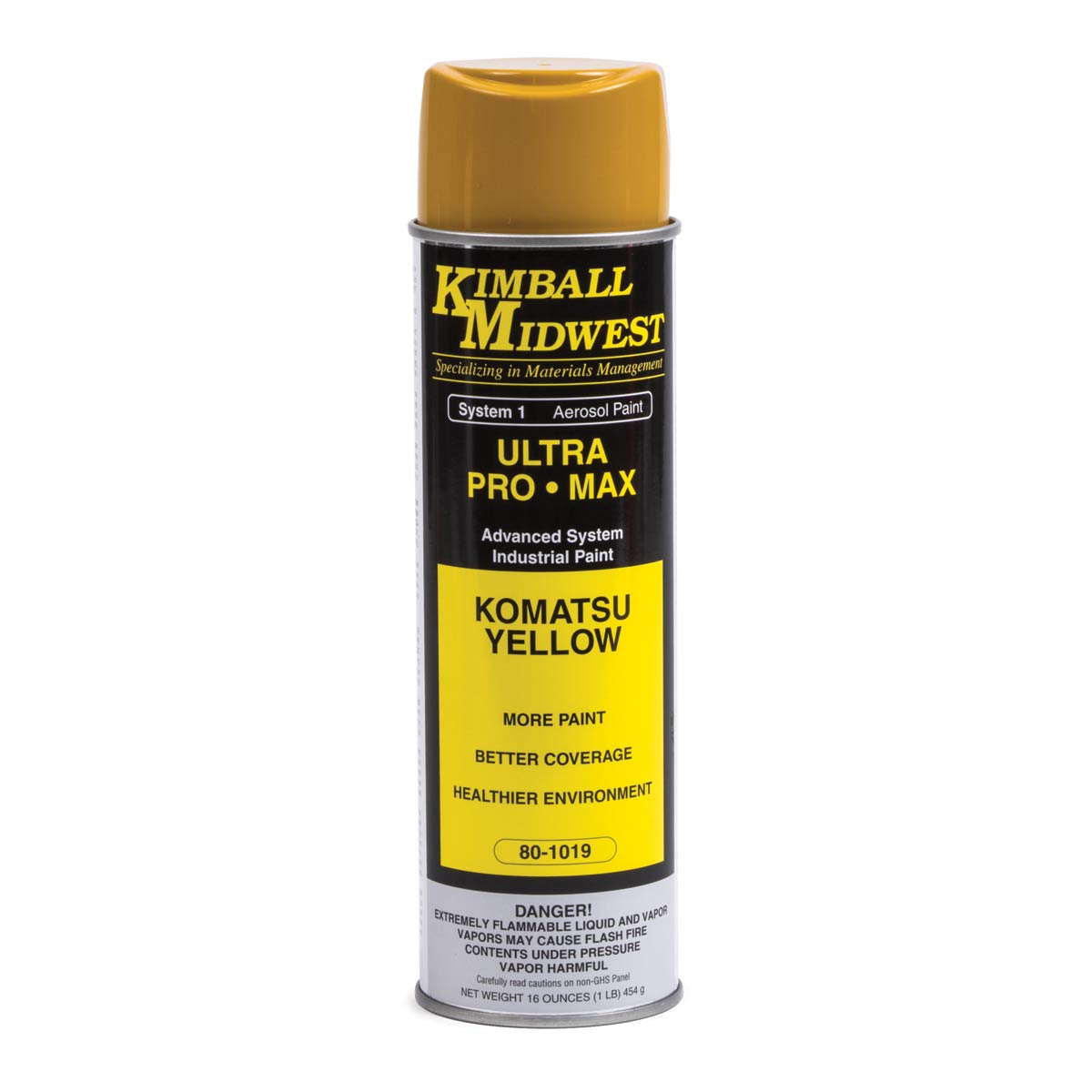 KS Yellow Ultra Pro•Max Oil-Based Enamel Spray Paint - 20 oz. Can ...