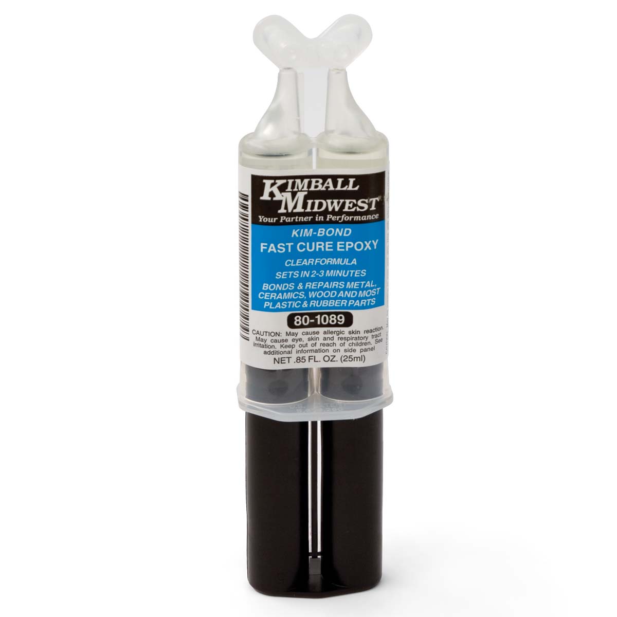 Kim-Bond™ Fast Cure 3 Minute Epoxy Syringe - Kimball Midwest