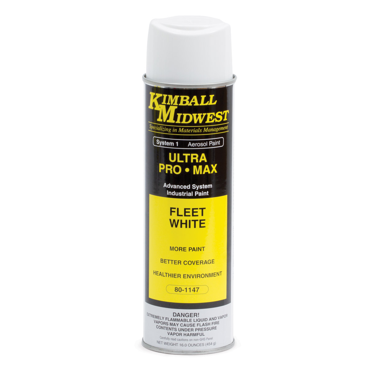 Fleet White Ultra Pro•Max Oil-Based Enamel Spray Paint - 20 oz. Can ...