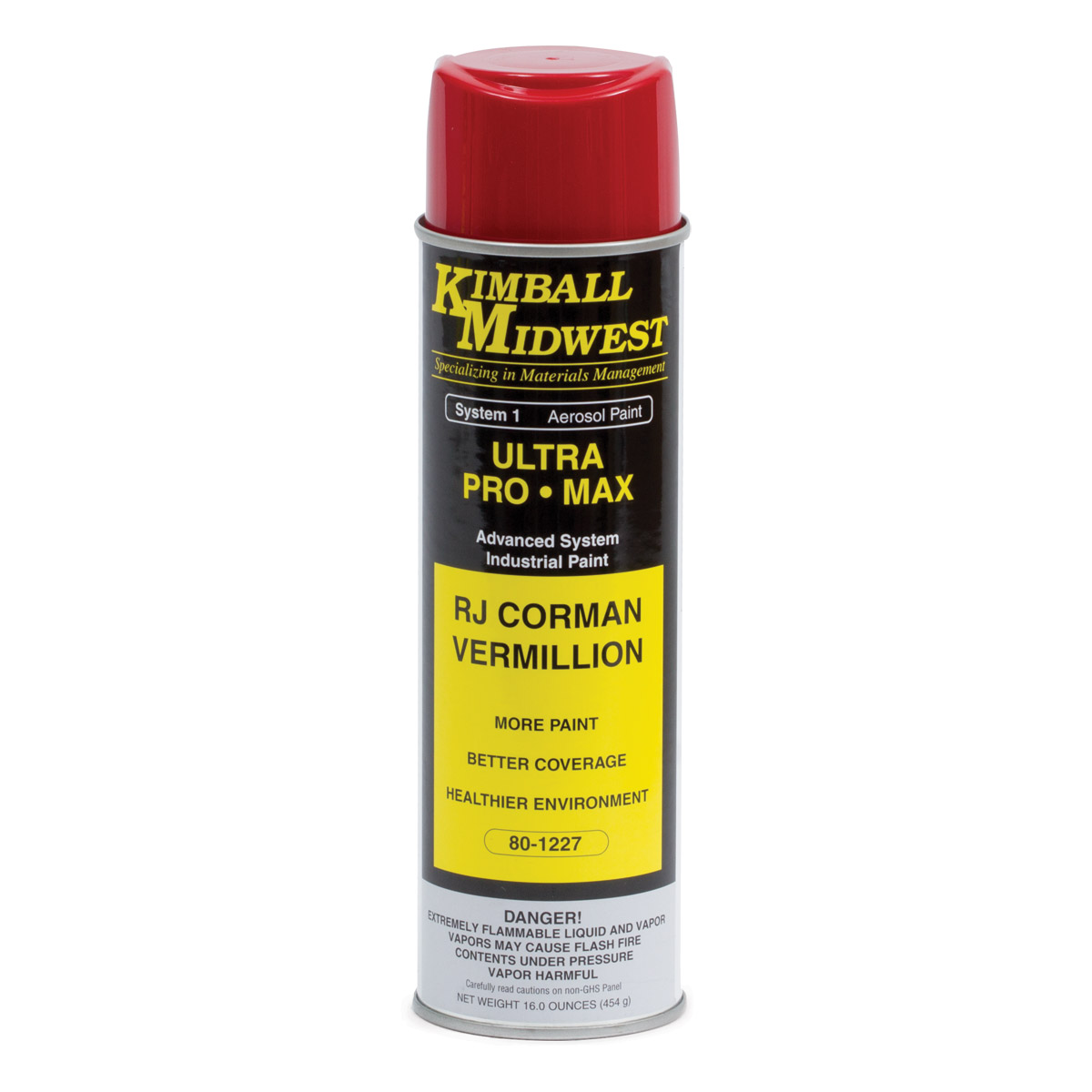 RJC Vermillion Ultra Pro•Max Oil-Based Enamel Spray Paint - 20 oz. Can ...