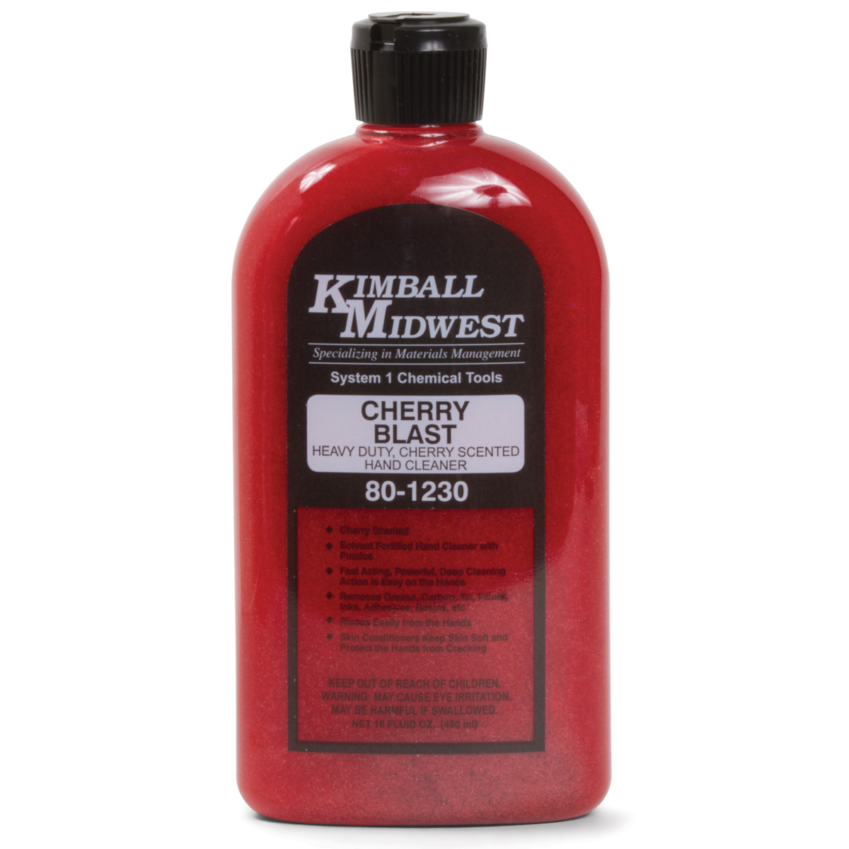 Cherry Blast Hand Cleaner - 16 oz. - Kimball Midwest