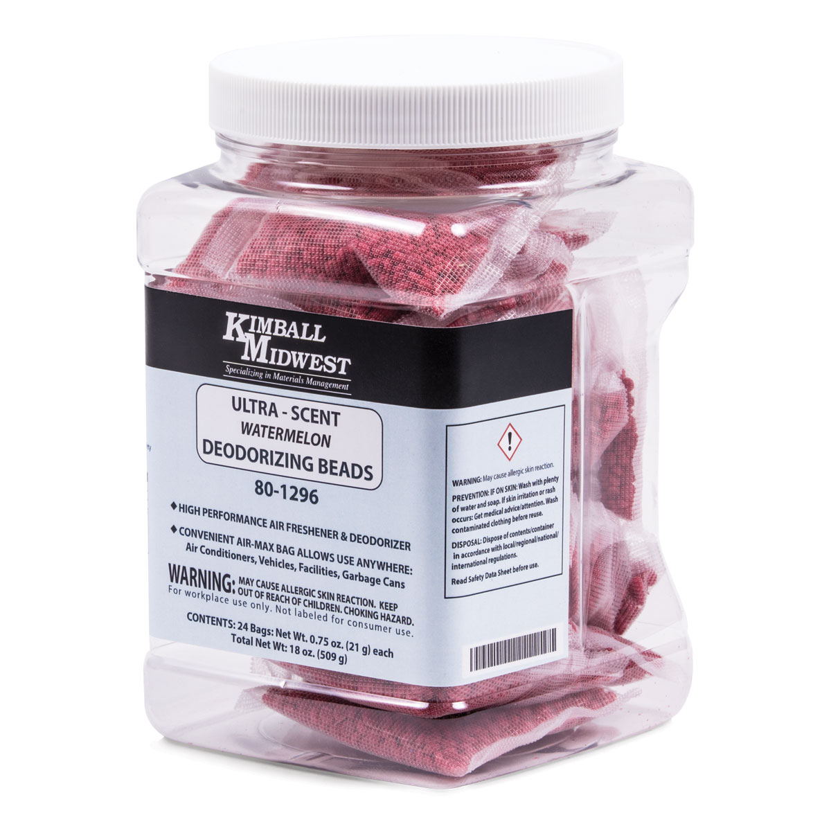 Watermelon Ultra-Scent Deodorizing Beads - 24 - 1 oz. Bags - Kimball ...
