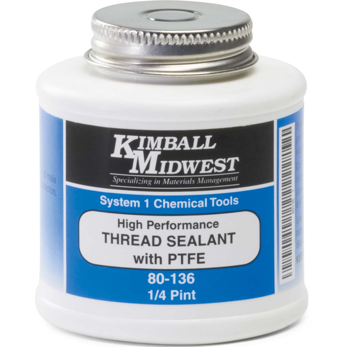 Thread Sealant with PTFE - 1/2 Pint - Kimball Midwest
