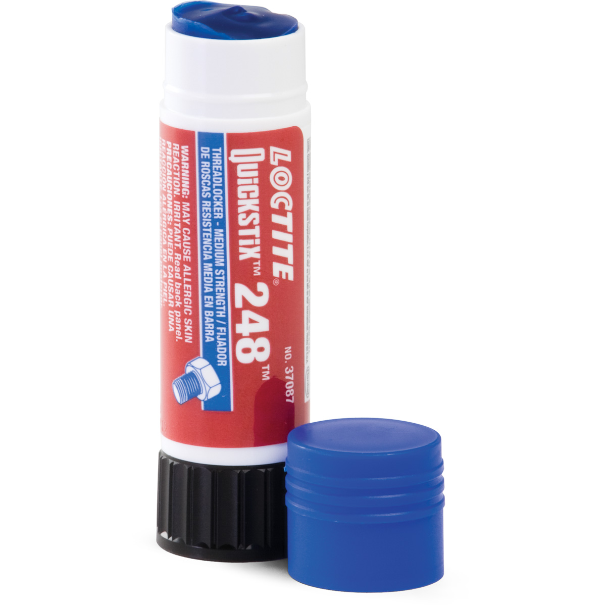 Loctite 248 Medium Strength Blue Threadlocker - 19 Gram Stick - Kimball ...