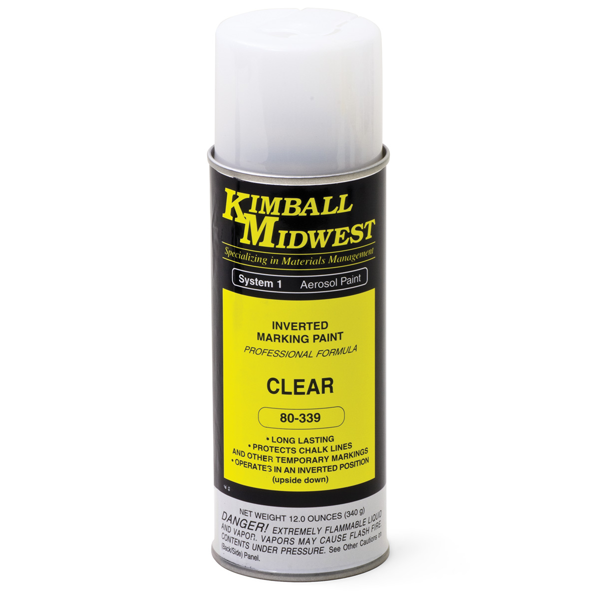 Clear Inverted Marking System Water-Based Paint - 16 oz. Can - Case ...