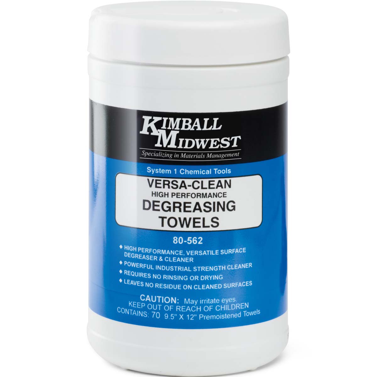 Versa-Clean Degreasing Towels - Kimball Midwest