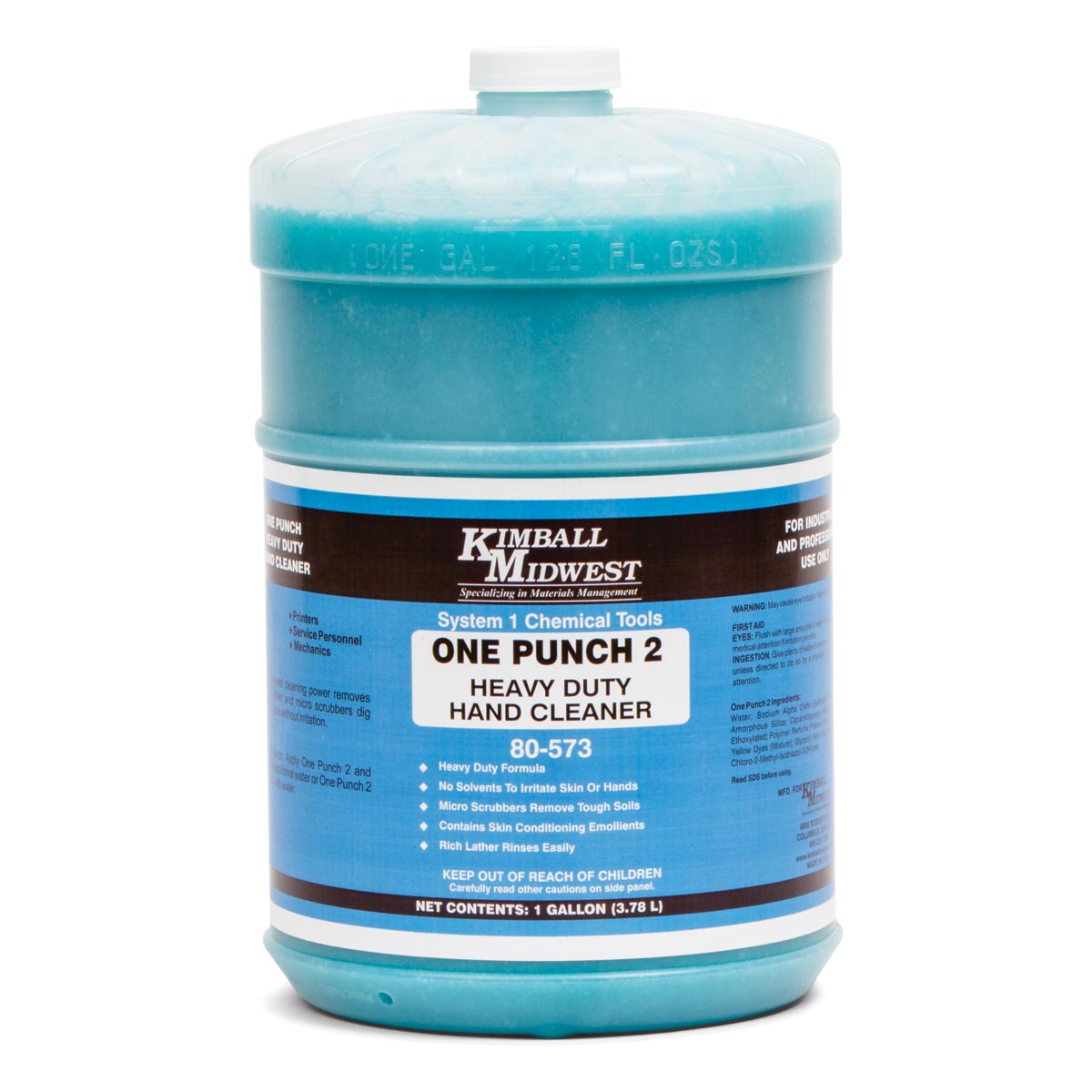 One Punch 2 Hand Cleaner - 1 gal - Kimball Midwest