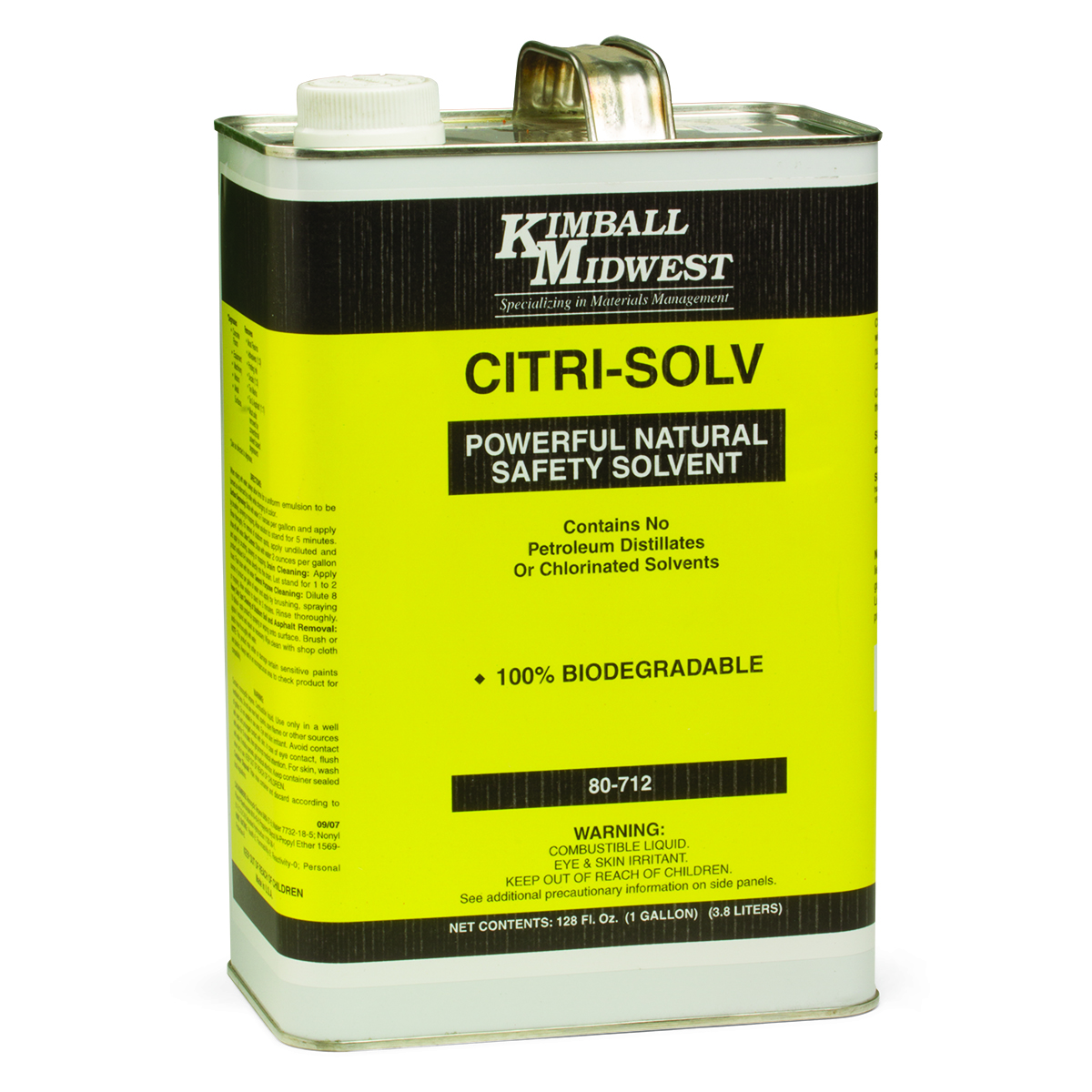 Citri-Solv Powerful Natural Safety Solvent - One Quart Can - Kimball ...