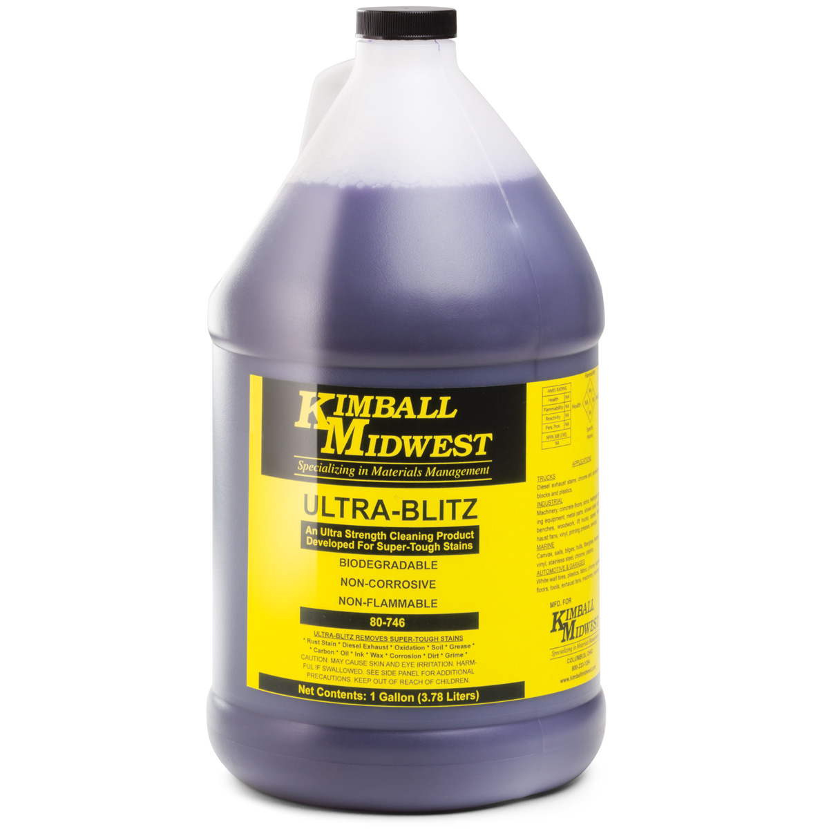 Ultra-Blitz Ultra-Strength Cleaner - 1 gal Bottle - Kimball Midwest
