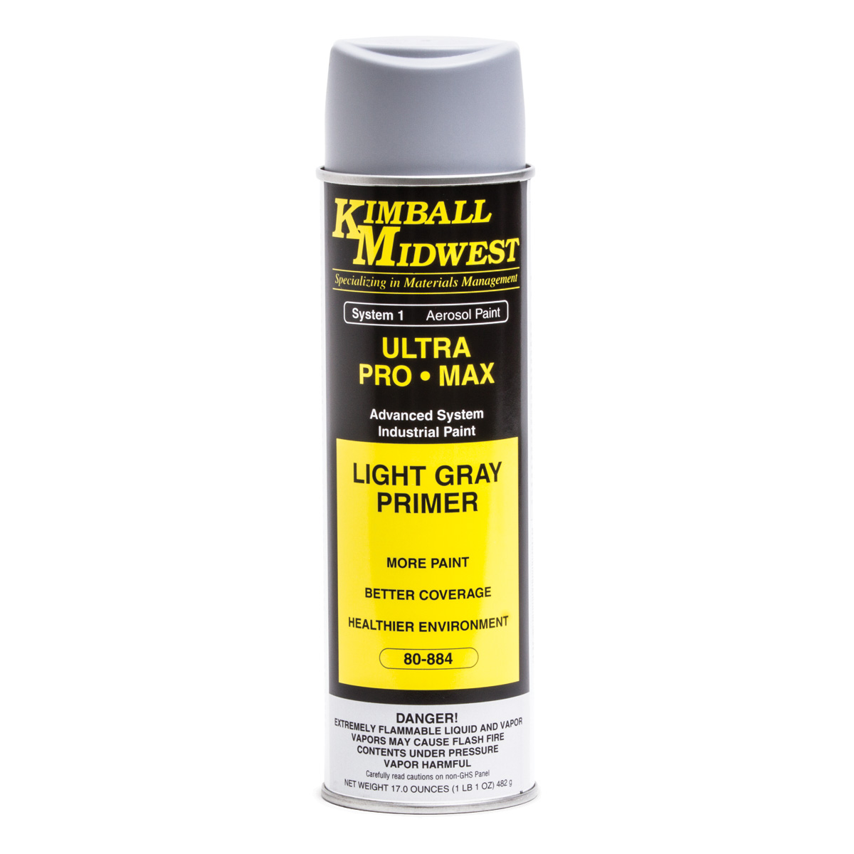 Light Gray Ultra Pro-Max Oil-Based Primer - 20 oz. Can - Case - Kimball ...