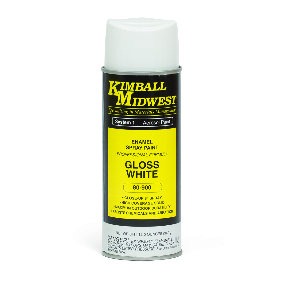 Gloss White All-Purpose Enamel Spray Paint - 16 oz. Can - Case ...