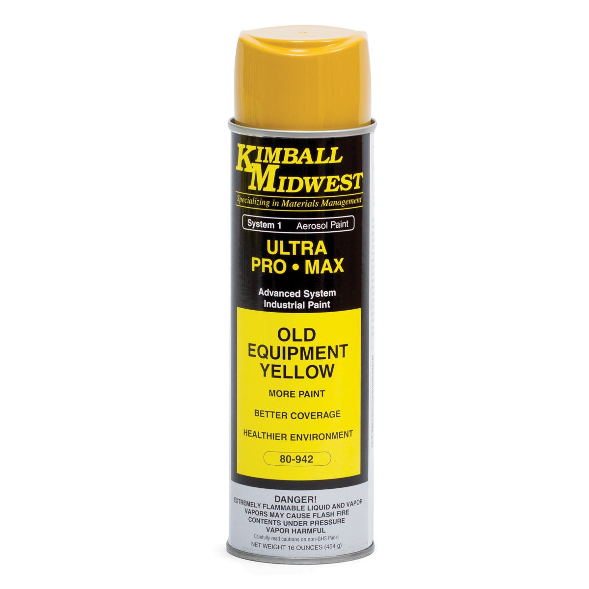Equipment Yellow Ultra Pro•Max Oil-Based Enamel Spray Paint - 20 oz ...