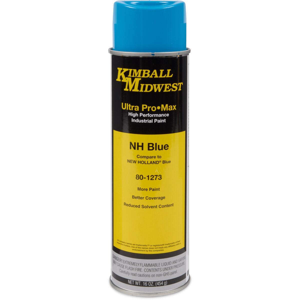 NH Blue Ultra Pro•Max Oil-Based Enamel Spray Paint - Kimball Midwest