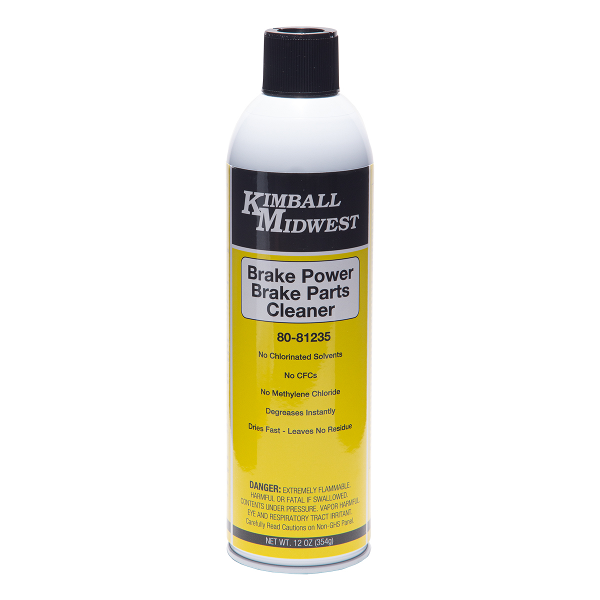 Brake Power Brake Parts Cleaner - 12 oz. Can - Bulk - Kimball Midwest