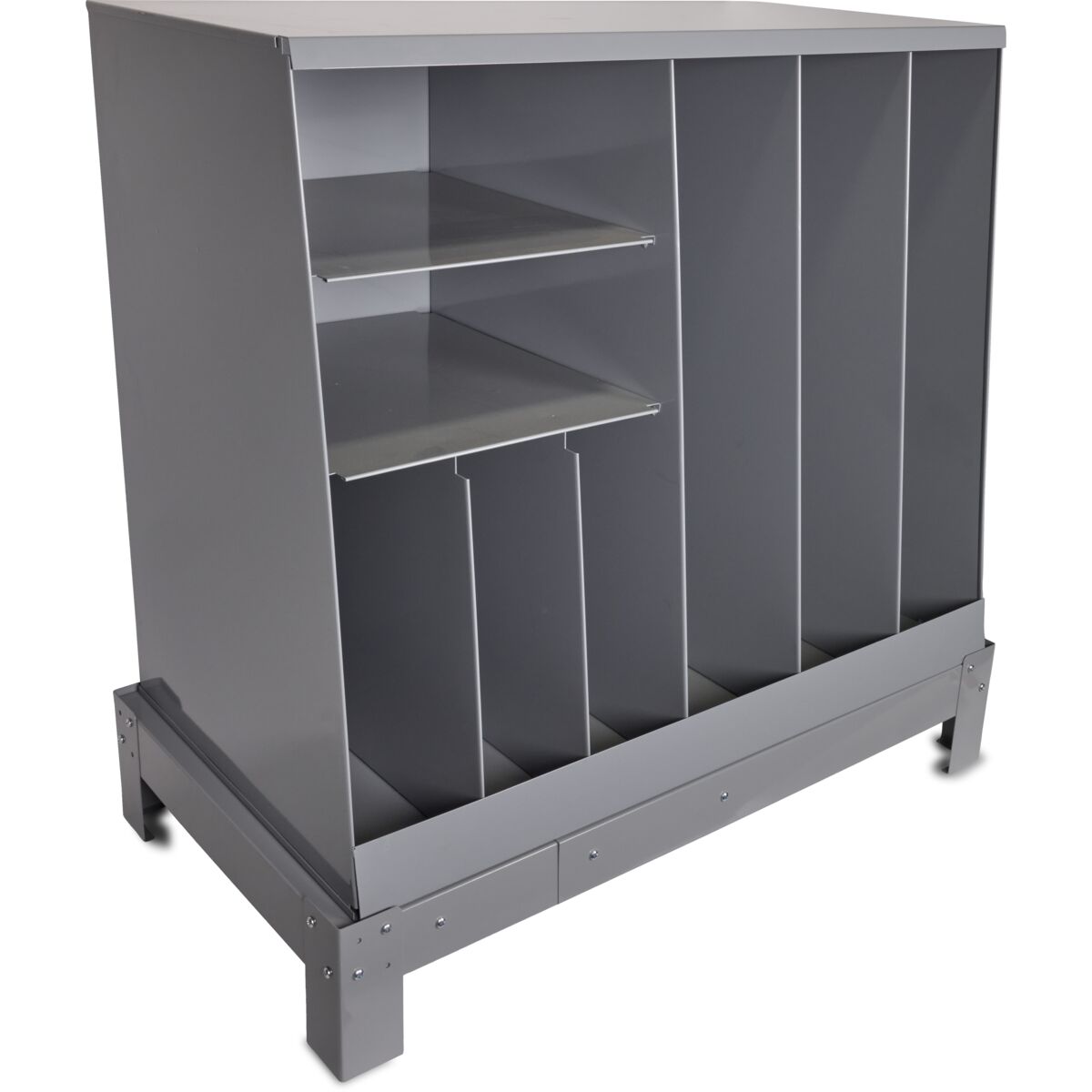 8 Compartment Hydraulic Hose Cabinet with Stand - Kimball Midwest