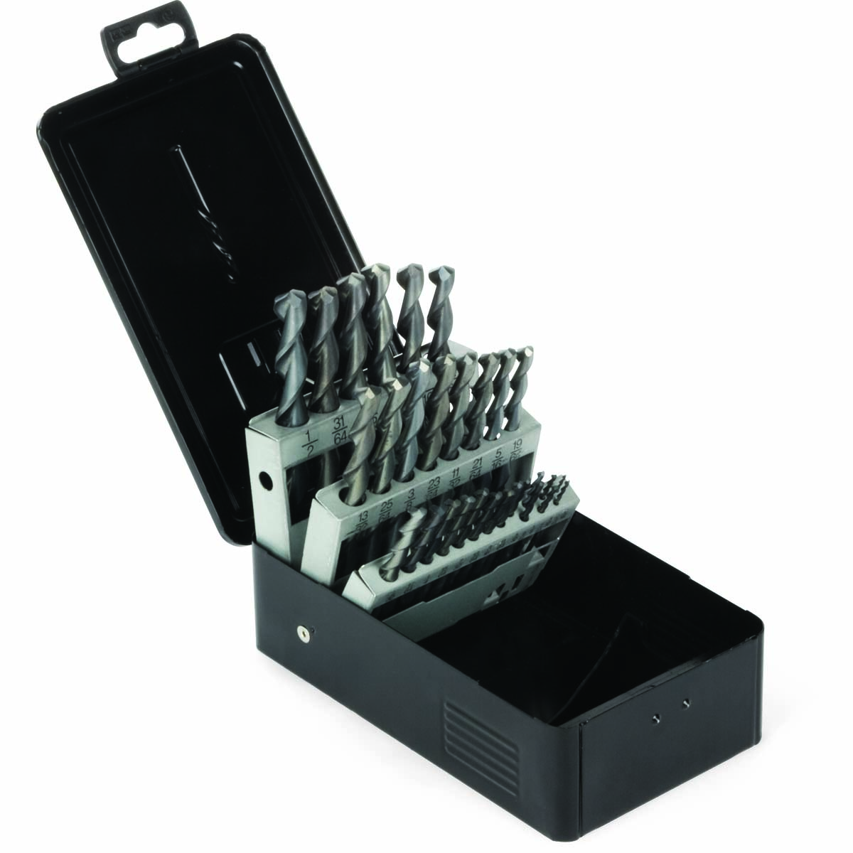 29 Piece Super Primalloy® Parabolic Flute Drill Set (1/16" - 1/2 ...