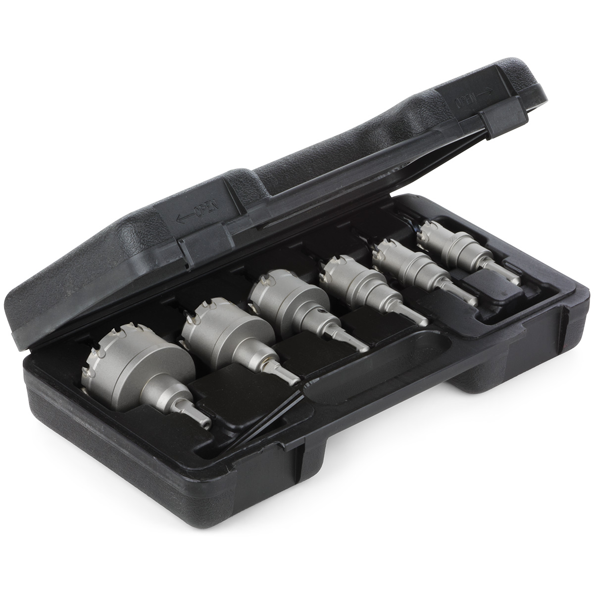 6pc Roto-Kut Ultra Hole Cutter Plumber Set (3/4 - 2-1/4) - Kimball Midwest