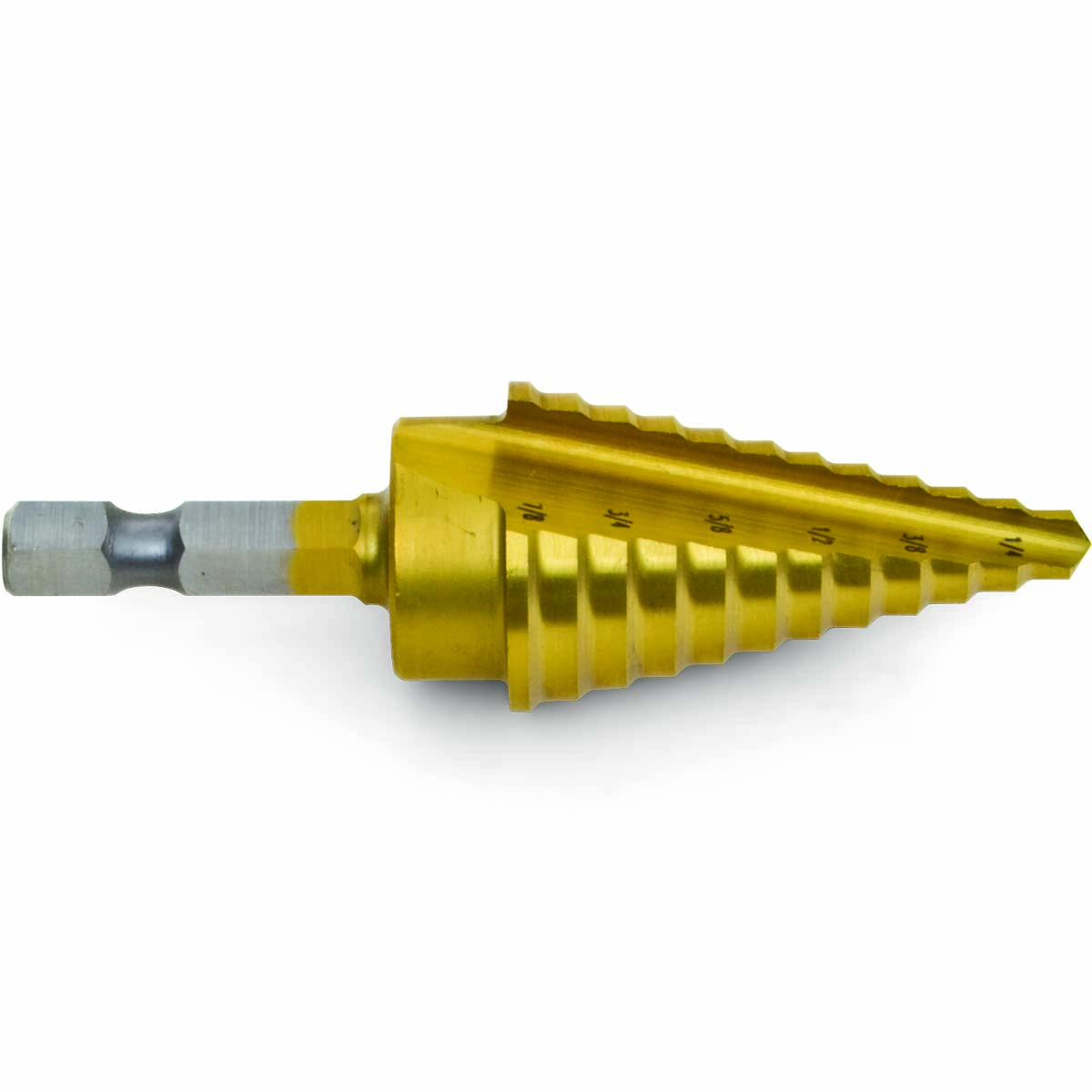 3/16" - 7/8" Ultra-Bit™ Quick Change Step Drill Bit - Kimball Midwest