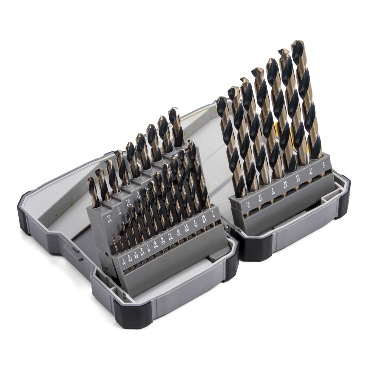 29 Piece Super Primalloy® Cobalt Heavy Duty Drill Set (1/16" - 1/2 ...