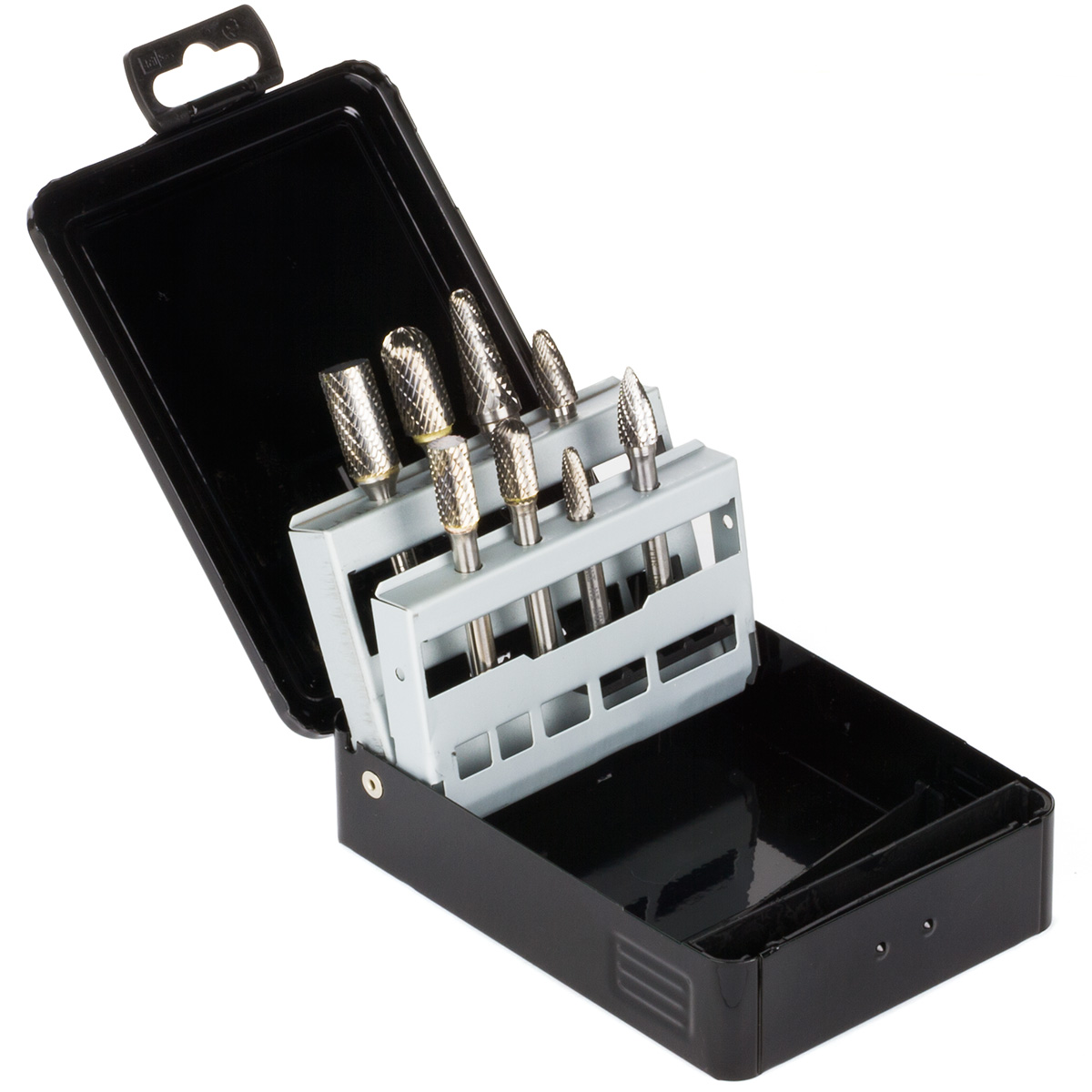 4 Piece 1/4" Tungsten Carbide Bur Kit for Non-Ferrous Metal - Kimball ...