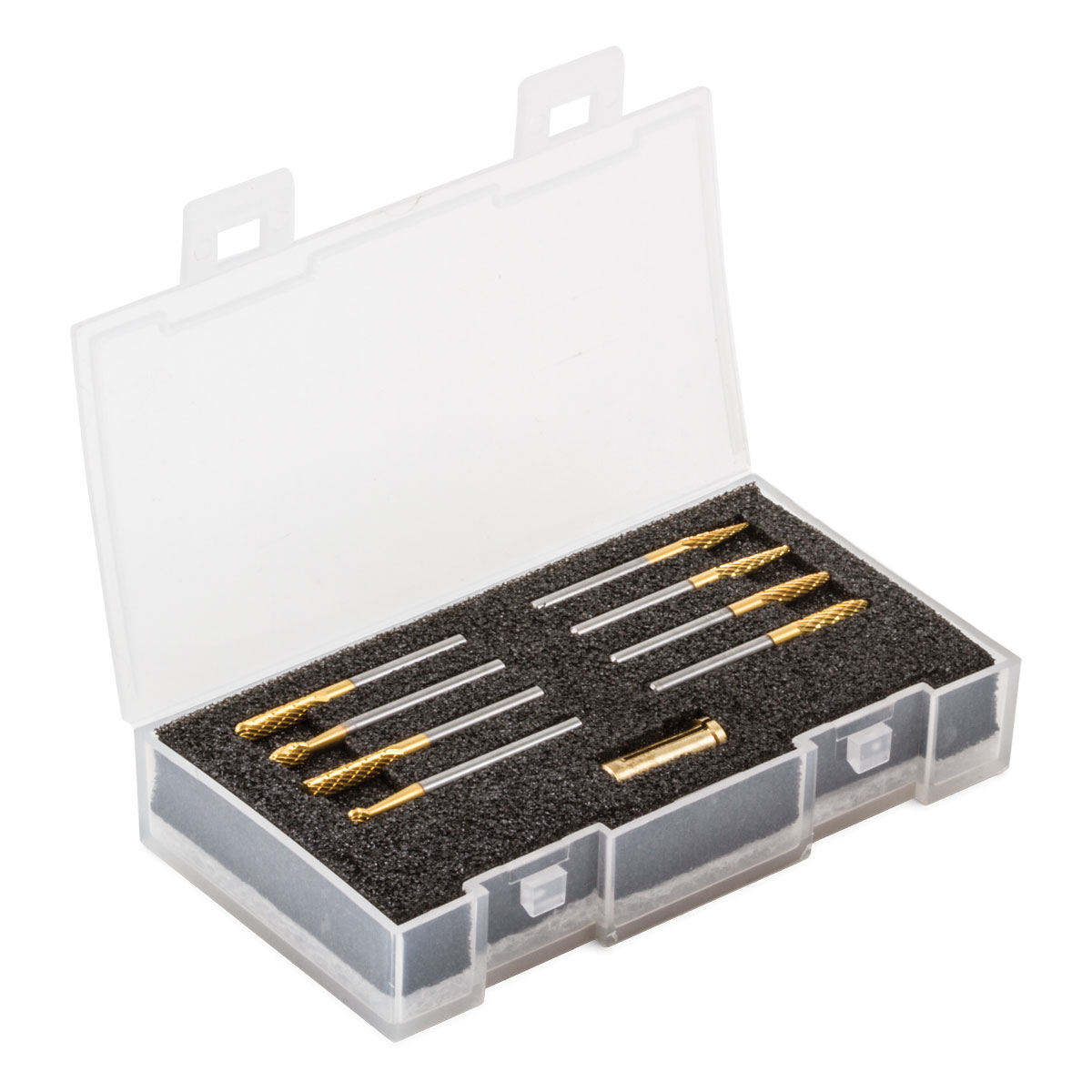 9 Pc. TiN Coated Bur Kit - Kimball Midwest