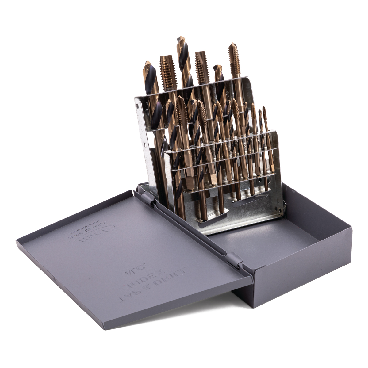 18 Piece USS Reduced Neck Tap & Drill Set - Kimball Midwest