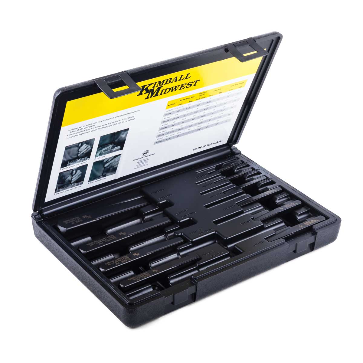 10 Piece Super Primalloy® Extractor Set - Kimball Midwest