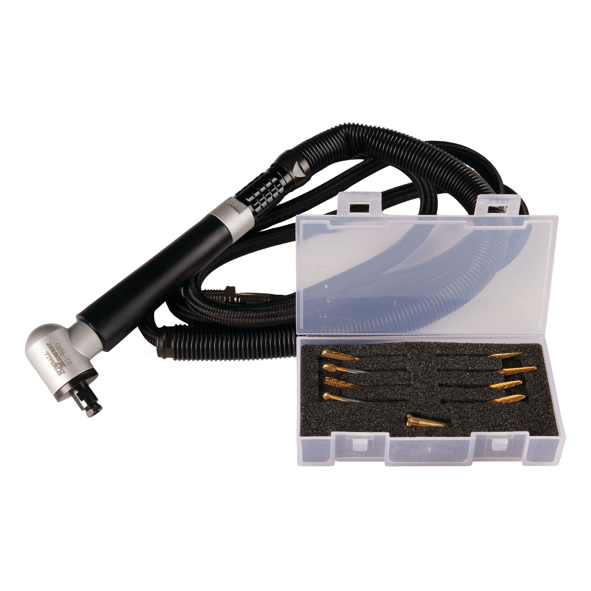 Right Angle Pencil Grinder & TiN Bur Bundle - Kimball Midwest