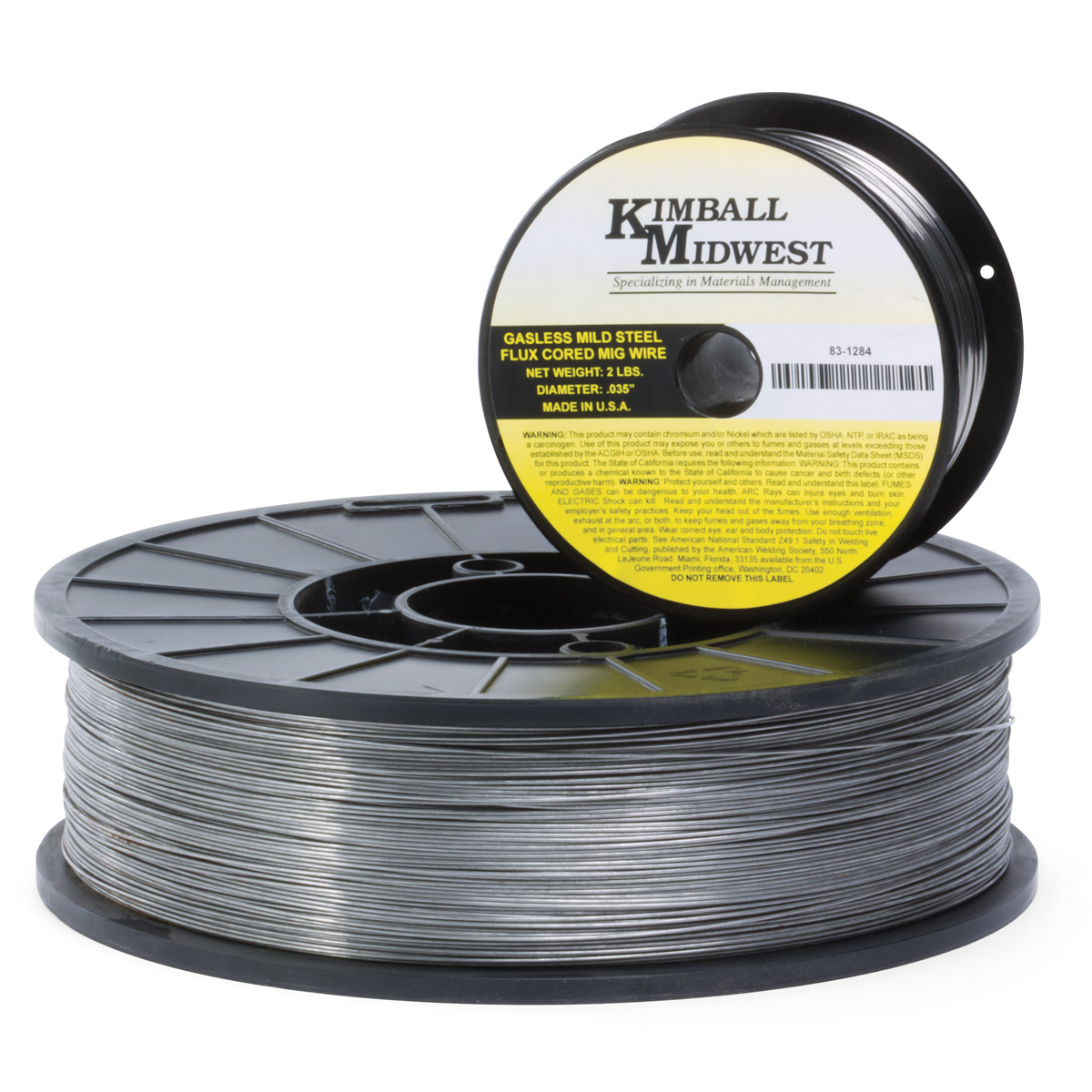 0.045" Mild Steel Gasless Flux Core MIG Wire - Kimball Midwest