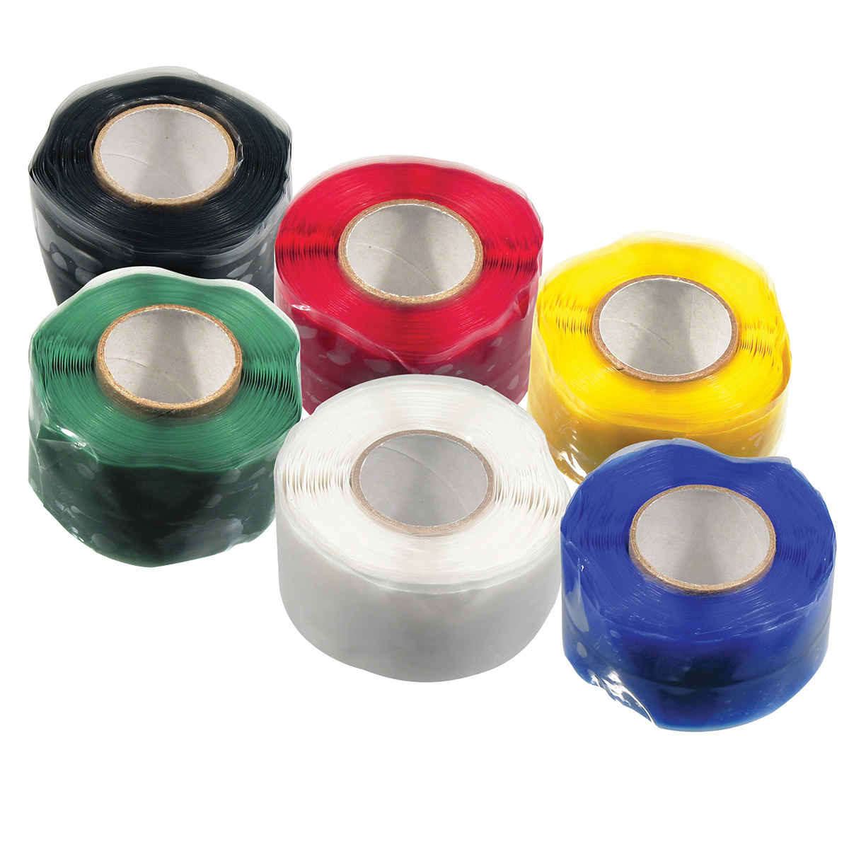 Kim-Wrap Sil/Fuse Self-Fusing Silicone Tape Standard Colors Set ...