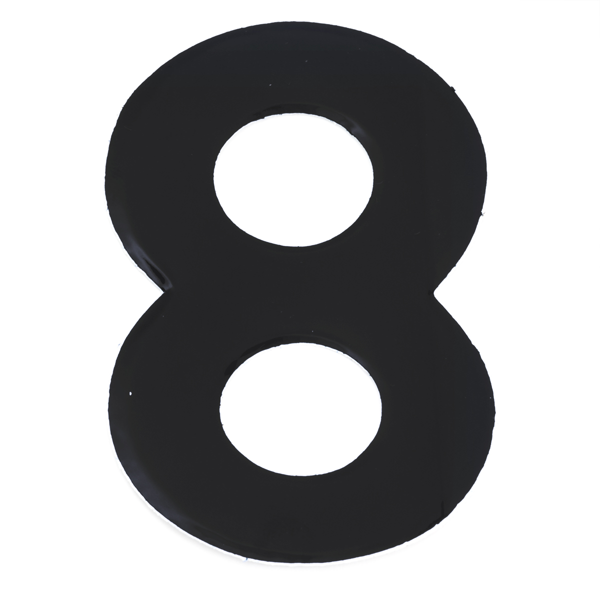 3" Black Vinyl Number #8 - Kimball Midwest