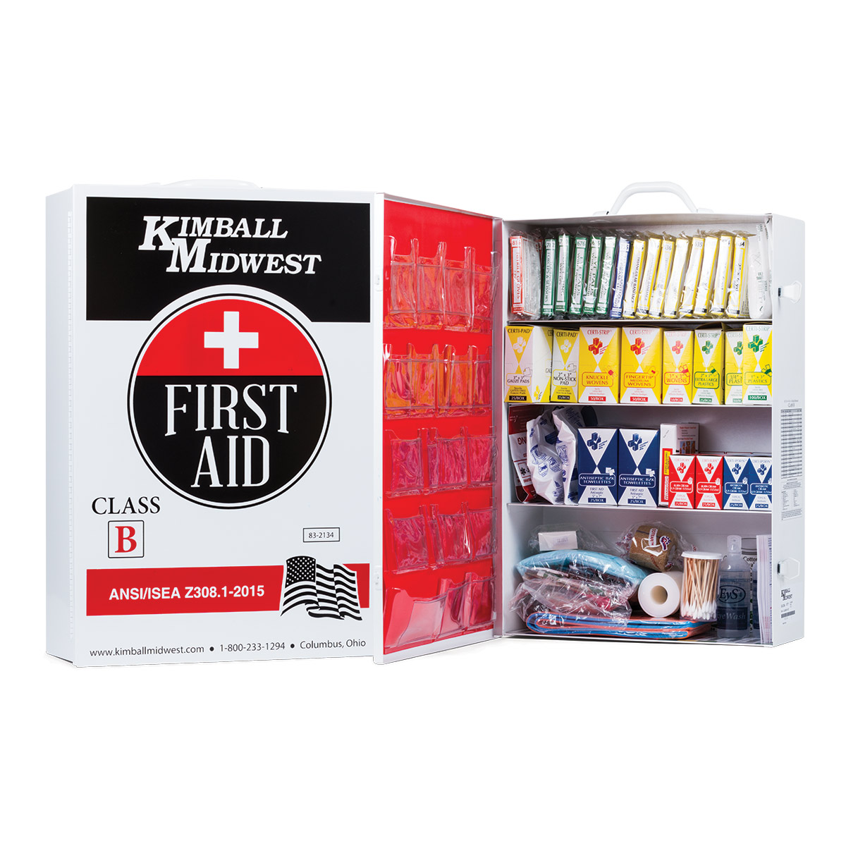 100 Unit Class B First Aid Kit - Kimball Midwest