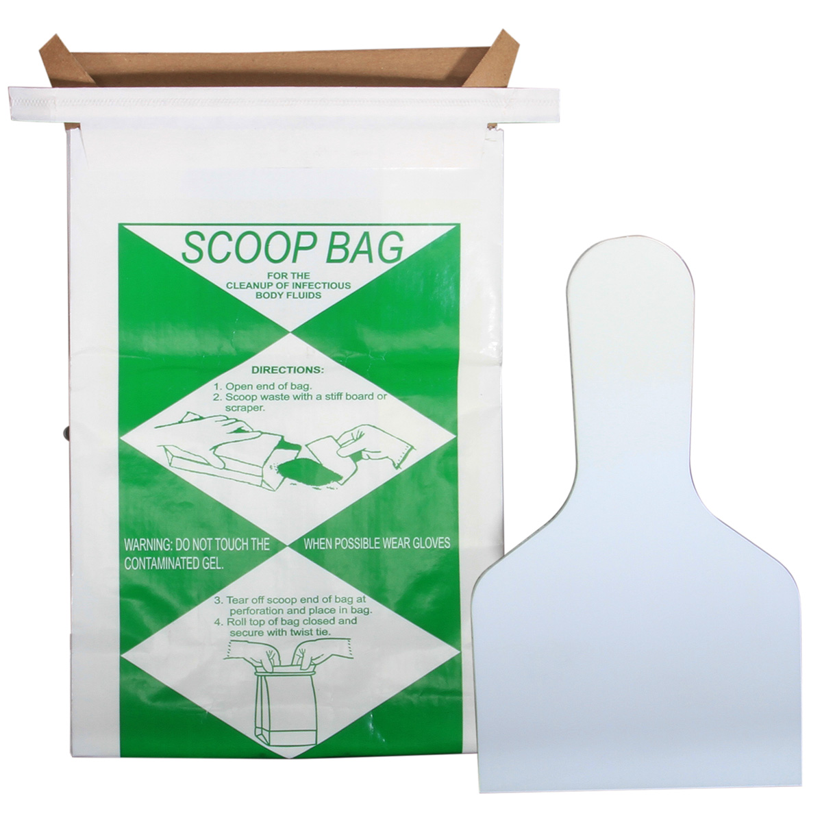 Scoop Bag with Scraper - Kimball Midwest