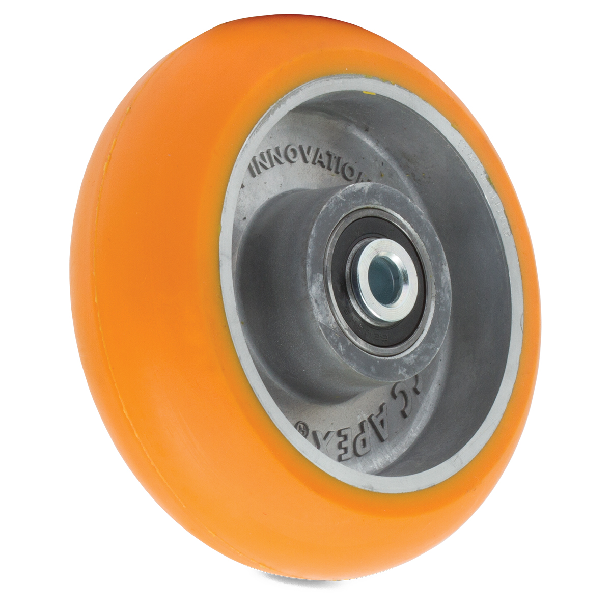 4" X 2" Heavy Duty Aluminum Polyurethane Caster Wheel - Kimball Midwest