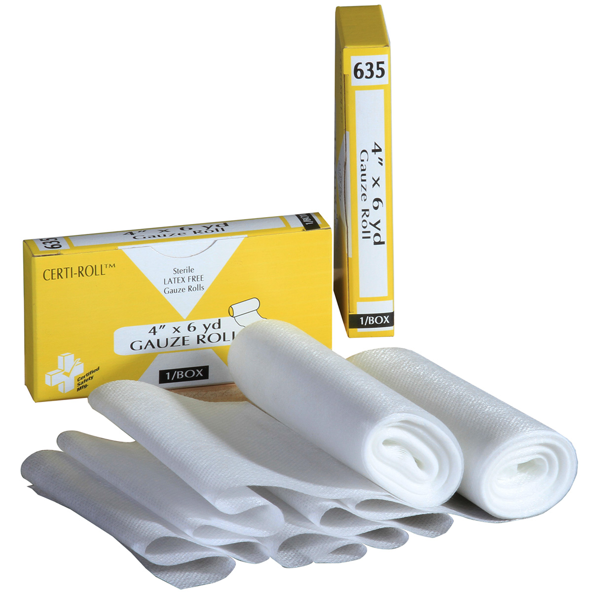 4" x 6 yds Gauze Roll - Kimball Midwest