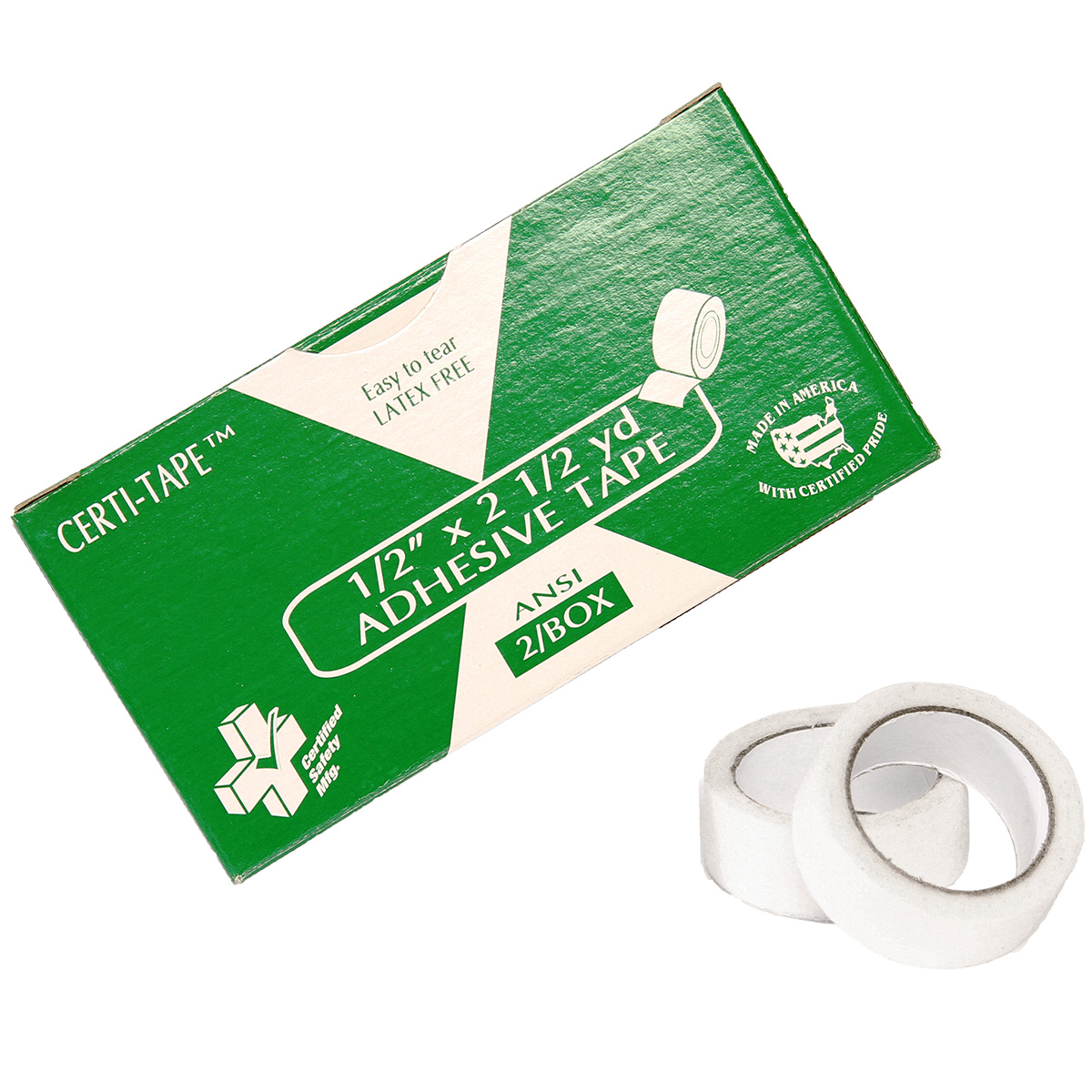 1/2" x 2.5 yds Certi-Tape - Kimball Midwest