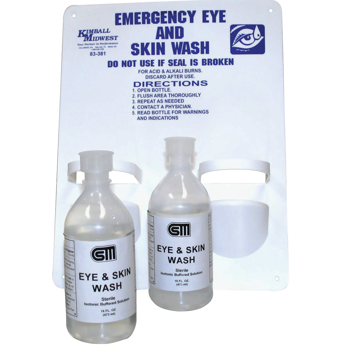 Eye & Skin Wash Station - Kimball Midwest