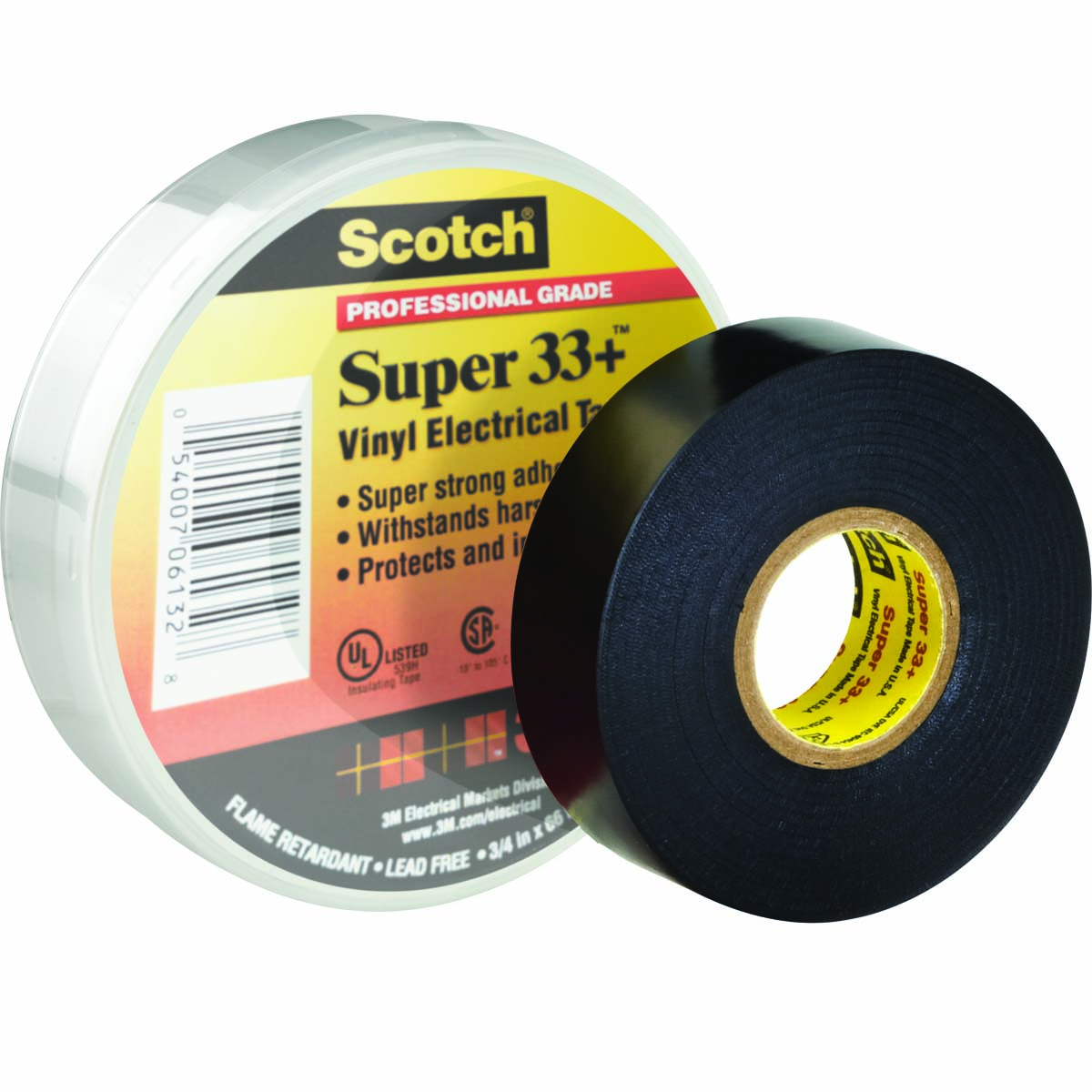 Scotch® Super 33+™ Vinyl Electrical Tape - Kimball Midwest