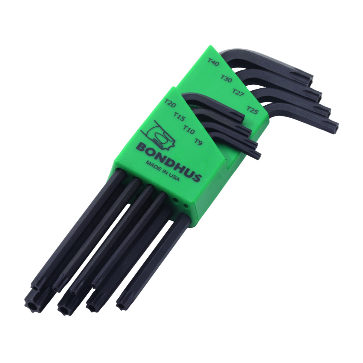 8 Piece Tamper Resistant Torx® L-Wrench (TR9 - TR40) - Kimball Midwest